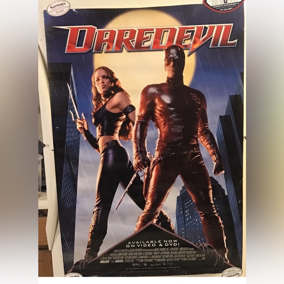 Art | Daredevil Movie Poster Ben Affleck Jennifer Garner | Poshmark